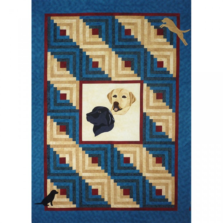 For The Love Of Labs Pattern | Grizzly Gulch Gallery | Quilt Fabric ...