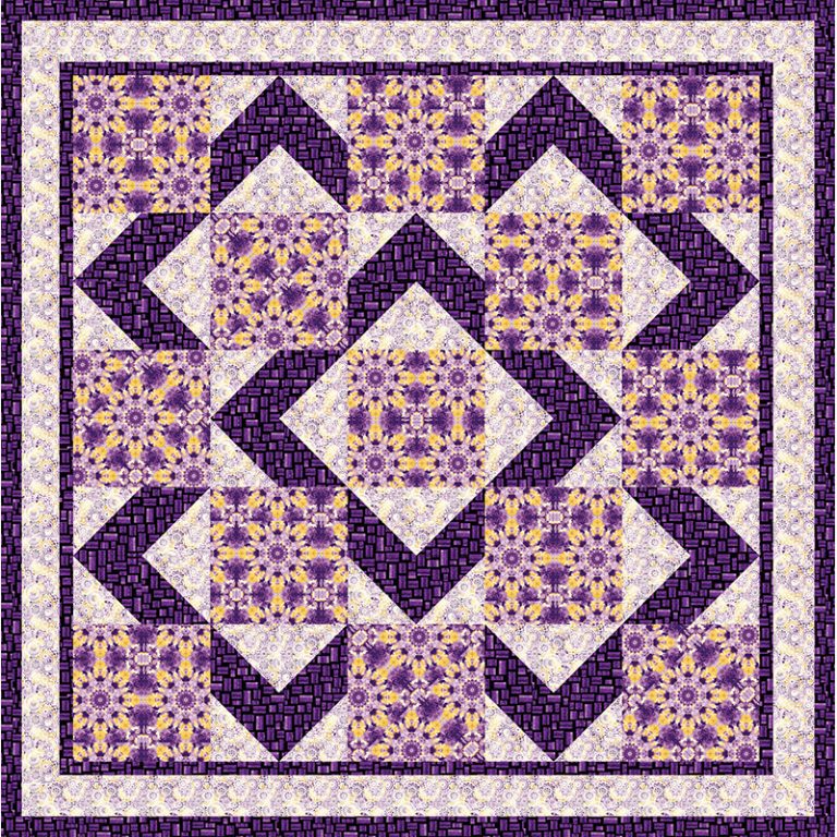 Walk About Pattern (Optional Download) | Grizzly Gulch Gallery | Quilt ...