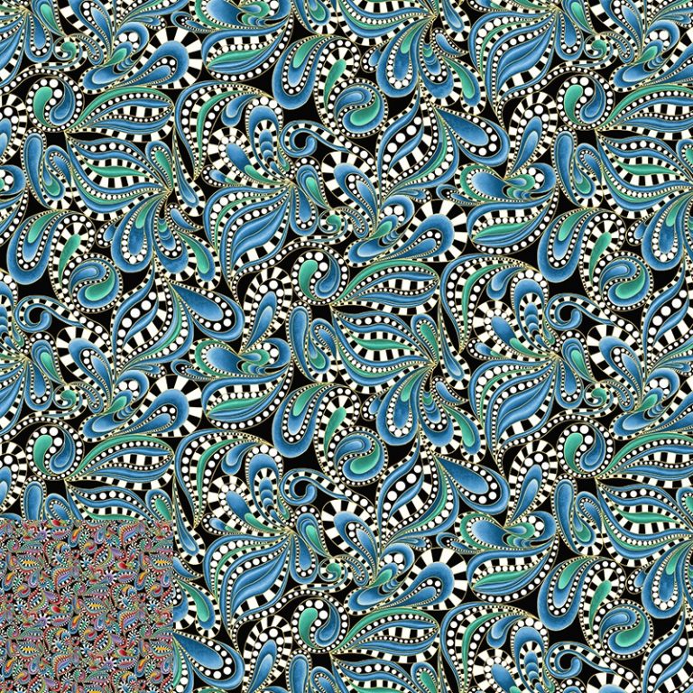Paisley Swirl | Grizzly Gulch Gallery | Quilt Fabric, Patterns & Kits